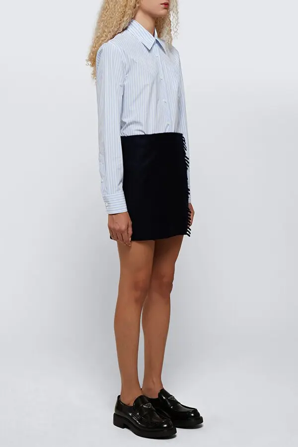 Prada Wrapped Mini Skirt