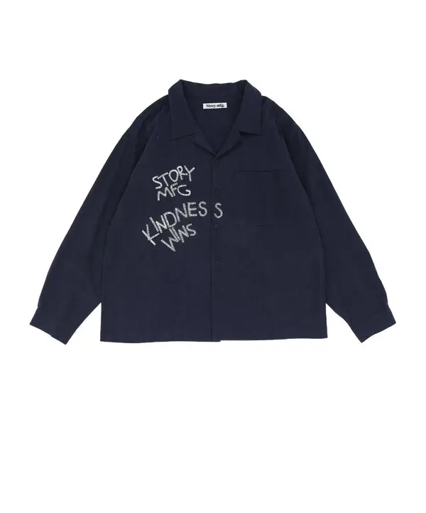 STORY MFG. Kindness Wins Embroidered Shirt