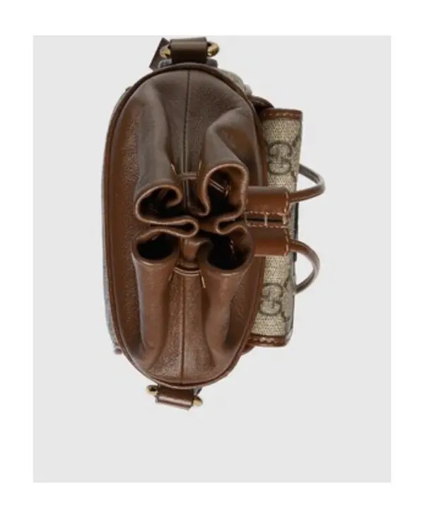 Gucci Small Gg-canvas Shoulder Bag