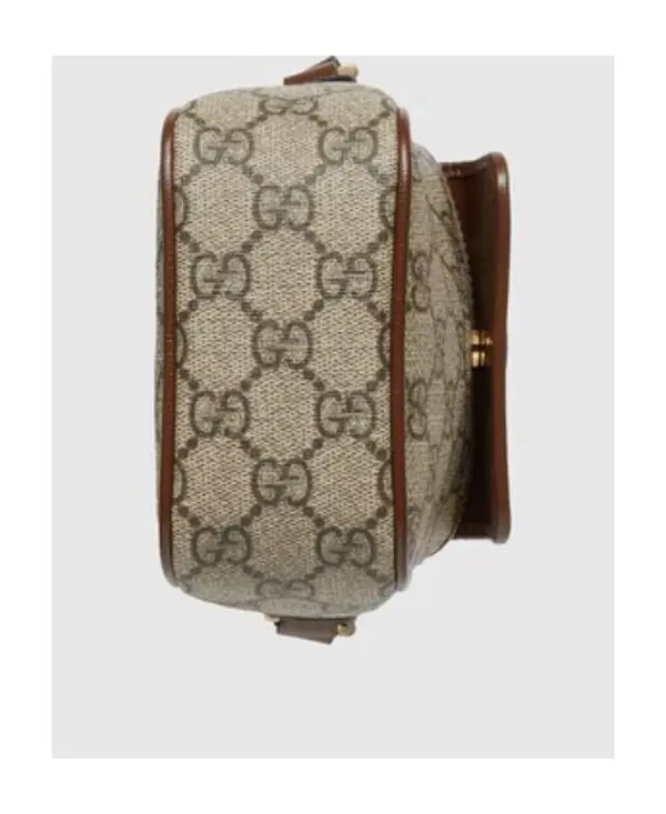 Gucci Small Gg-canvas Shoulder Bag