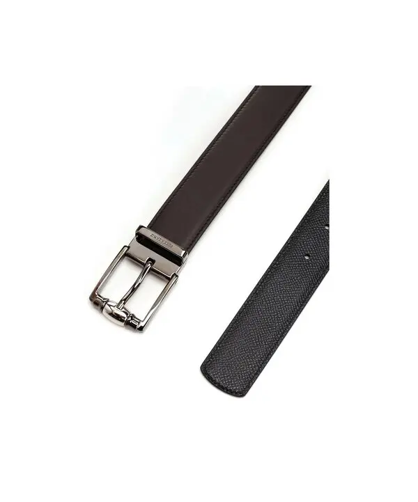 FERRAGAMO Classic Logo Detailed Buckle Belt