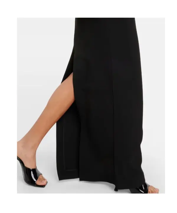 Roland Mouret Off-the-shoulder Maxi Dress With Slit