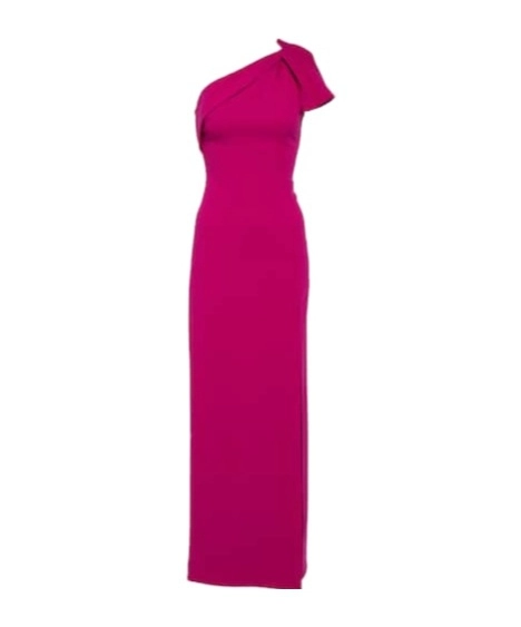 Roland Mouret One Shoulder Dress - Purple
