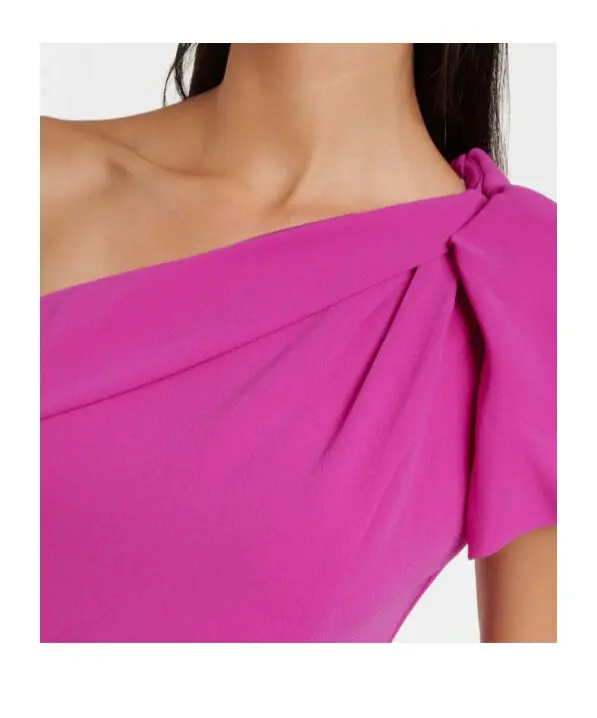 Roland Mouret One-shoulder Maxi Dress With Side Slits
