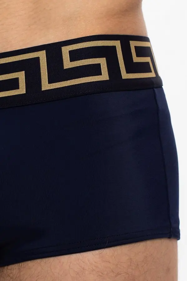 Versace Medusa Greca Band Swim Briefs