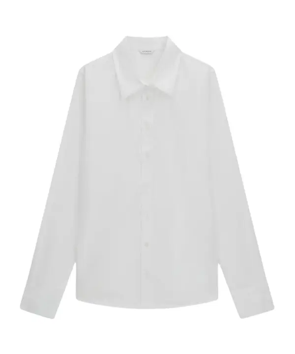 Guess Long-sleeved Shirt With Pointed Collar