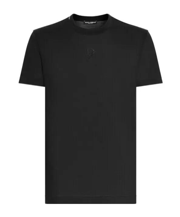 Dolce & Gabbana Dolce Gabbana Logo Embroidered Crewneck T-shirt