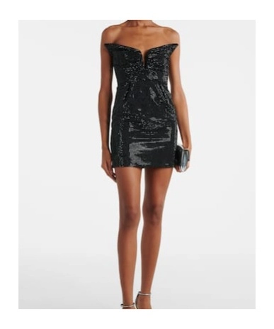 Roland Mouret Embellished Minidress