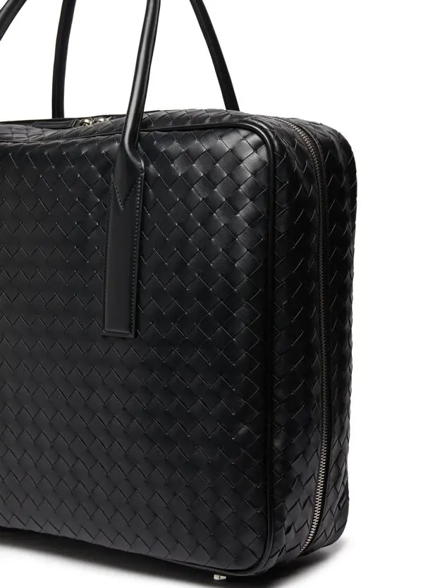 Bottega Veneta Getaway Logo Briefcase