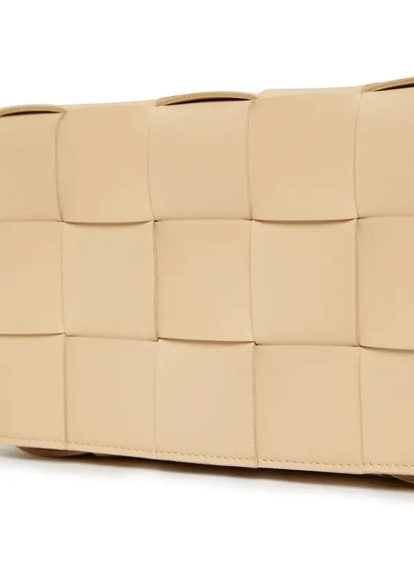 Bottega Veneta Woven Shoulder Bag - Nude