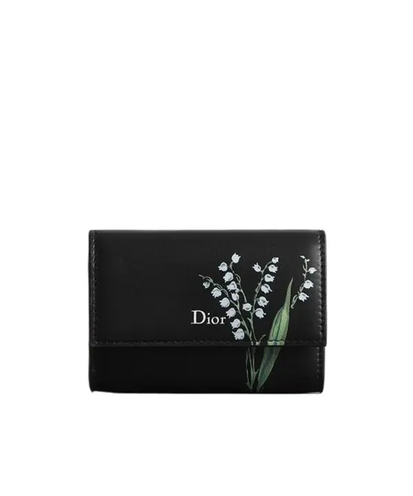 Dior Glycine Wallet - Black