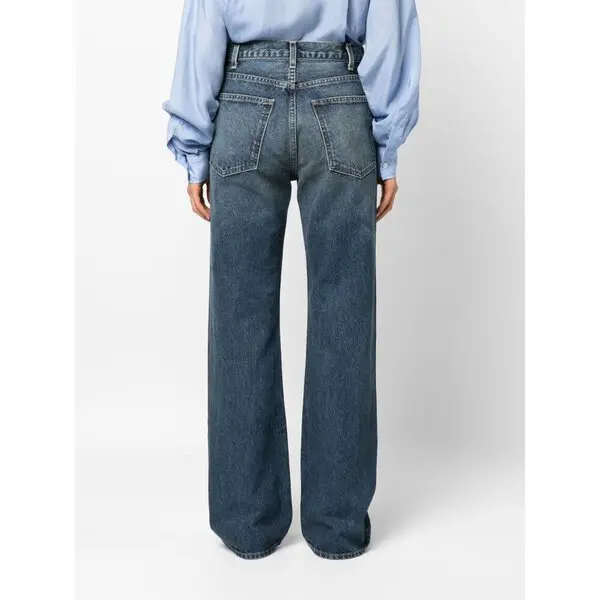 NILI LOTAN Belt-loop Jeans