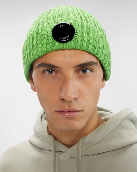 C.P. COMPANY Coarse Rib Wool Cap