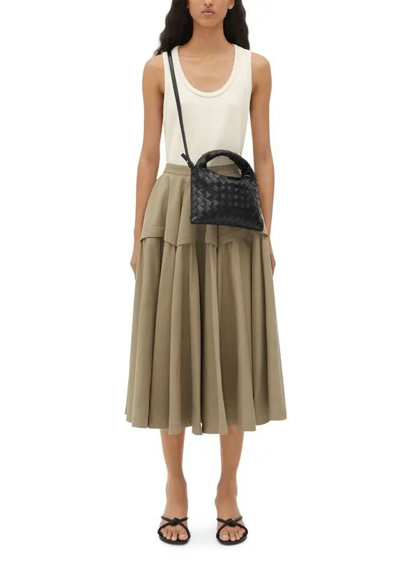 Bottega Veneta Woven Detail Shoulder Bag