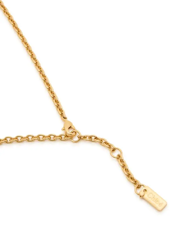 Chloé Logo Detail Necklace