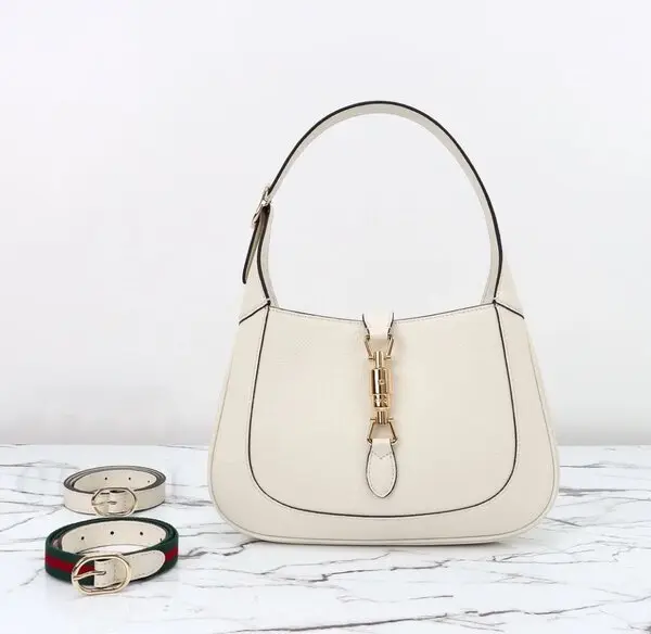 Gucci Jackie 1961 Small Shoulder Bag - Ivory