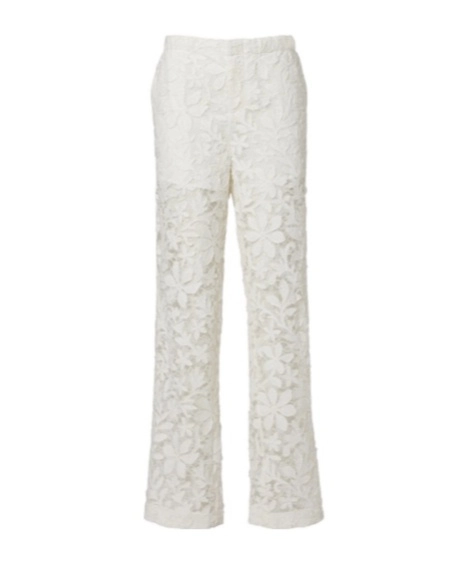Simkhai Floral Lace Straight Pants