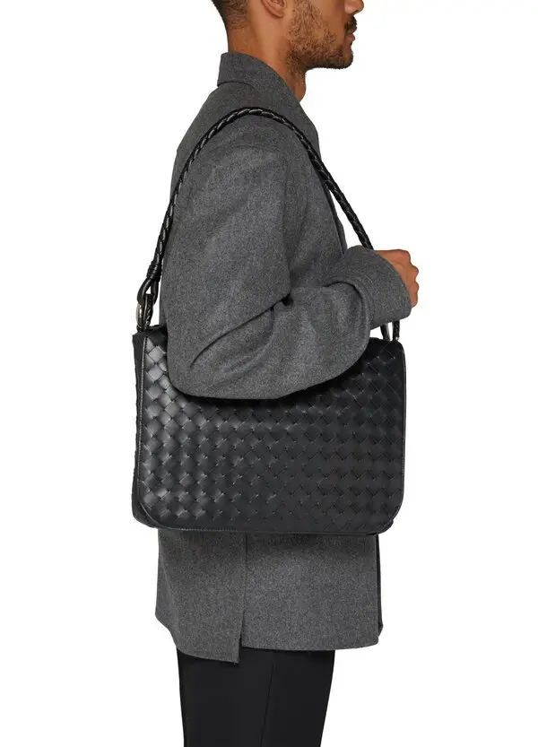 Bottega Veneta Swing Messenger Shoulder Bag
