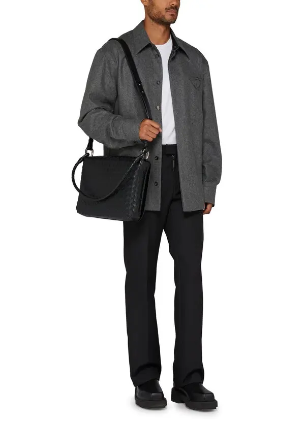 Bottega Veneta Swing Messenger Shoulder Bag