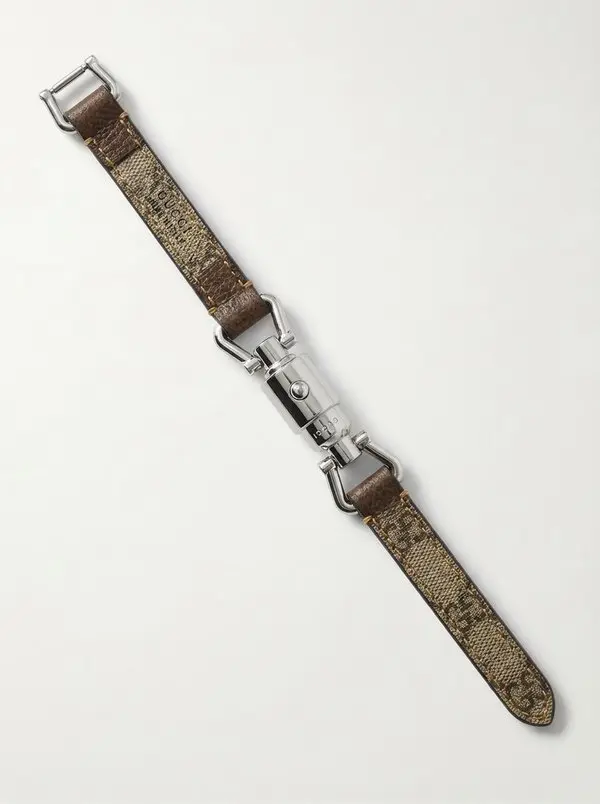 Gucci Gg Supreme Piston Bracelet