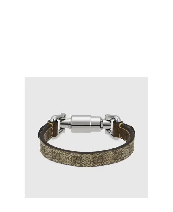 Gucci Gg Supreme Piston Bracelet