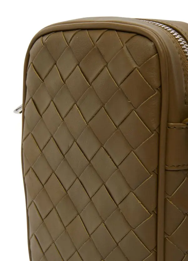 Bottega Veneta Zippered Leather Shoulder Bag