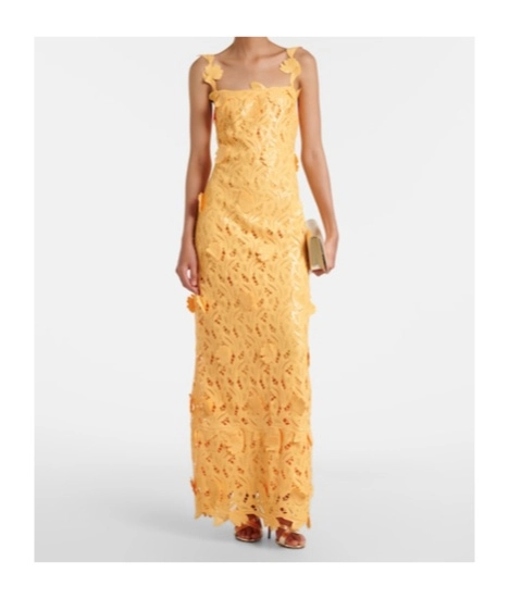 Simkhai Marenna Broderie Anglaise Sequined Gown