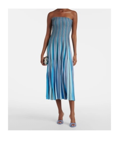 Simkhai Soleil Striped Midi Dress