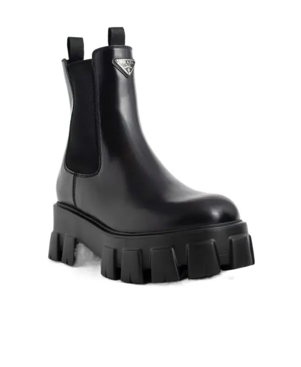 Prada Round-head Short Boots