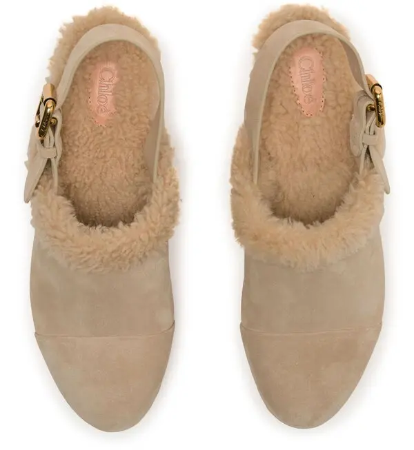 Chloé Jeannette Wooden-soled High-heeled Sandals