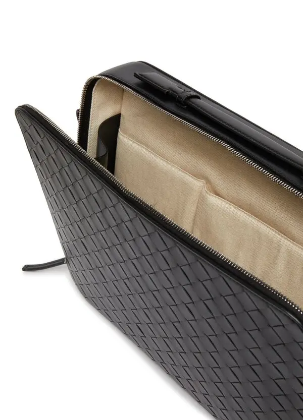 Bottega Veneta Intrecciato Weave Briefcase