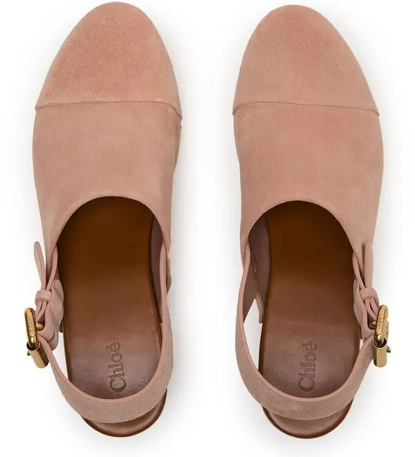 Chloé Jeannette Wooden-soled High-heeled Sandals