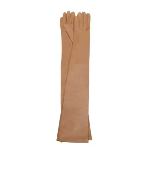 Nour Hammour Elbow Gloves - Pink