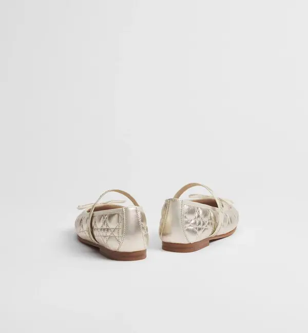 Dior Quilted Ballerina Flats