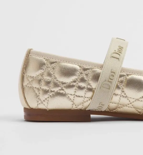 Dior Quilted Ballerina Flats