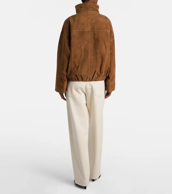 RÓHE Leather Jacket With Snap Fastening