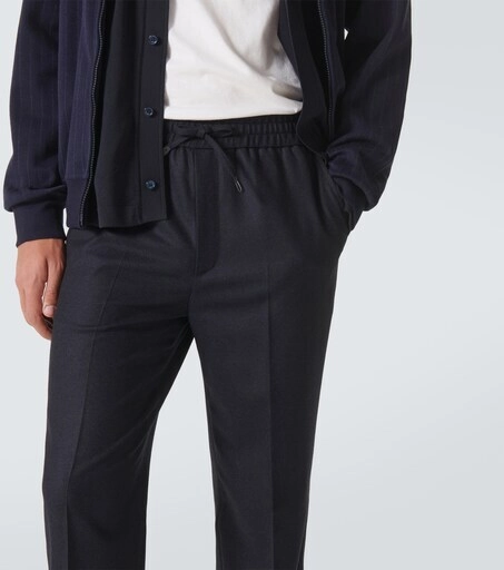 Brioni Asolo Wool Twill Straight Pants