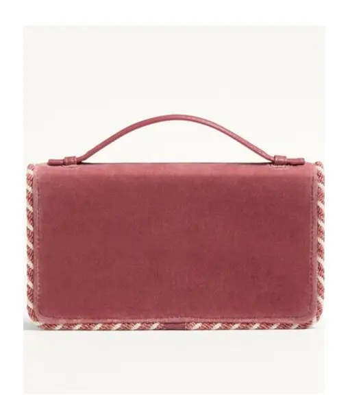 Valentino Garavani Vlogo Signature Braided Edge Tote Bag
