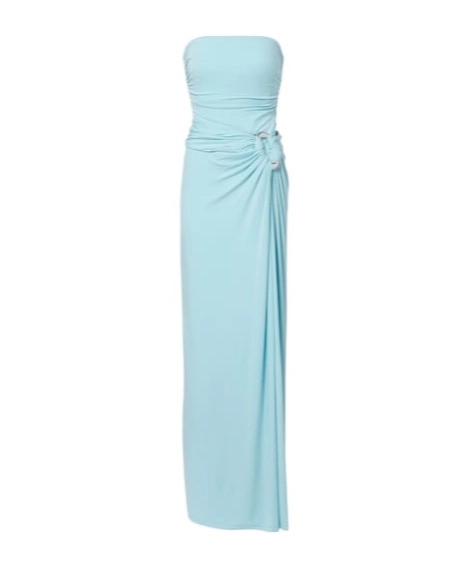 Simkhai Emma Gathered Bustier Gown