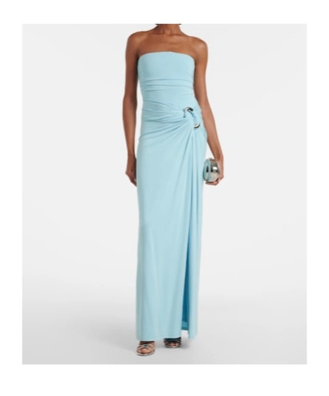 Simkhai Emma Gathered Bustier Gown