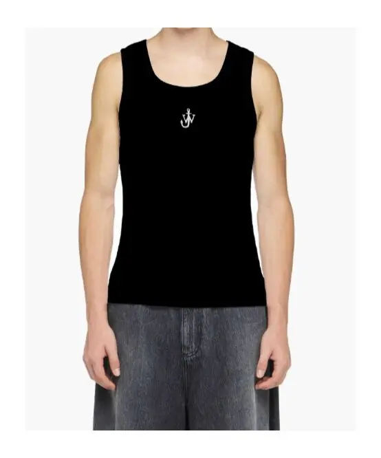 J.W.ANDERSON Anchor-embroidered Tank Top