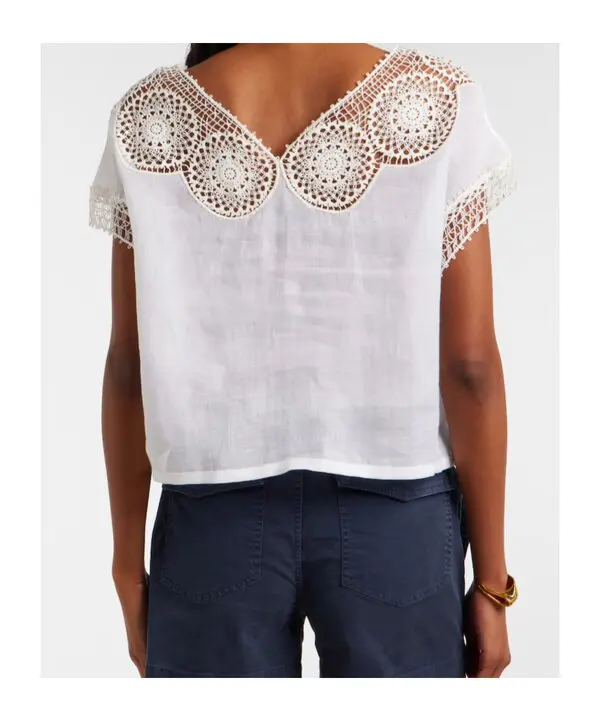 NILI LOTAN Short Sleeve T-shirt - White