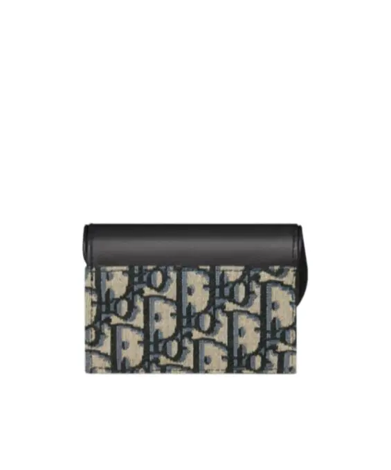 Dior Saddle Bloom Card Holder