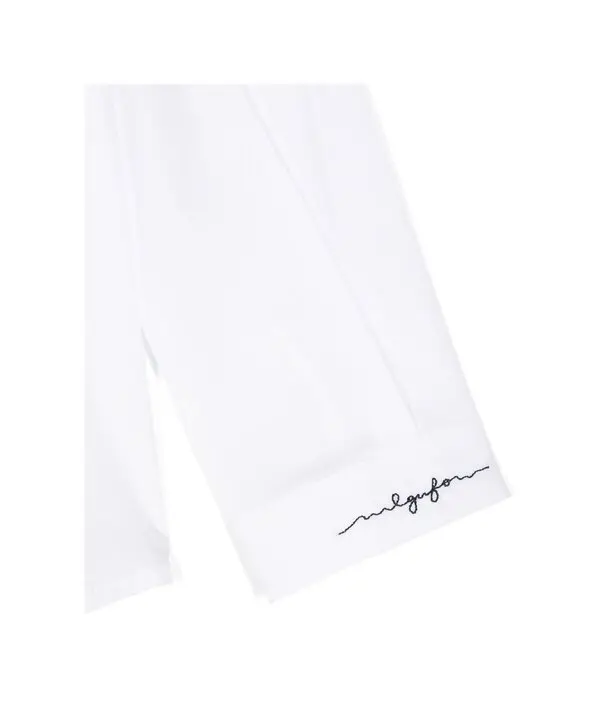IL GUFO Logo-embroidered Poplin Shirt