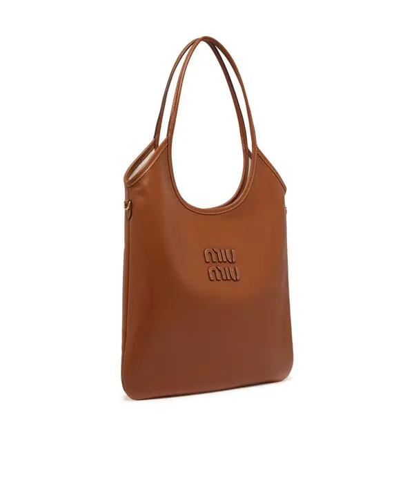 Miu Miu Ivy Logo Shoulder Bag