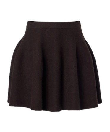 LISA YANG Wren Cashmere Miniskirt - Black