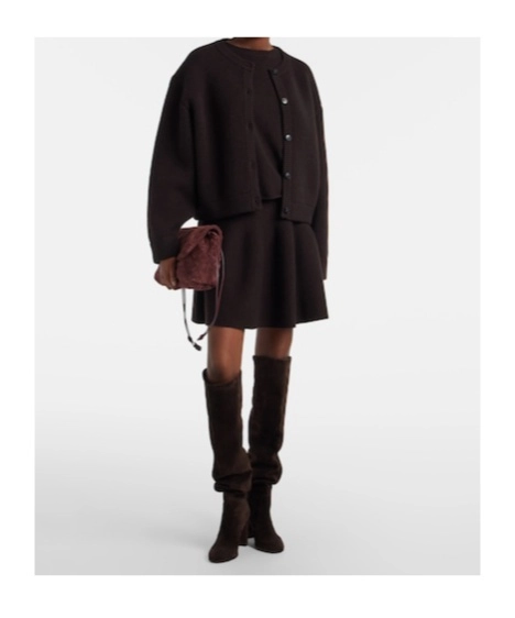 LISA YANG Wren Cashmere Miniskirt - Black