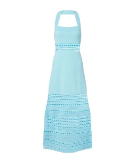 Simkhai Blayne Open-knit Midi Dress