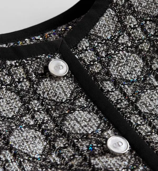 Dior Macrocannage Cropped Jacket
