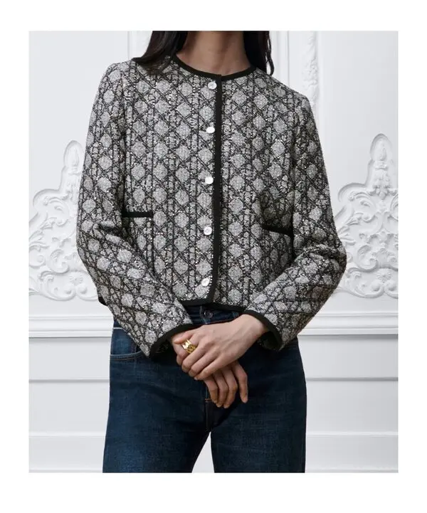 Dior Macrocannage Cropped Jacket